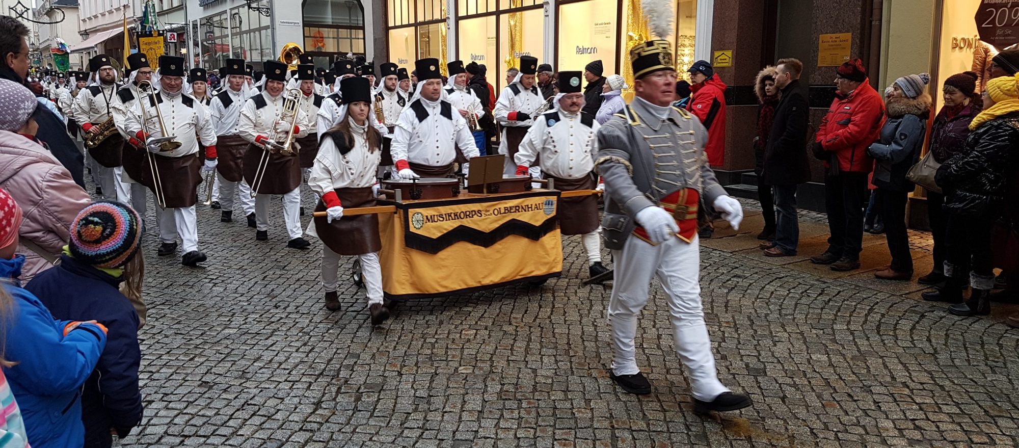 Bergparade in Olbernhau